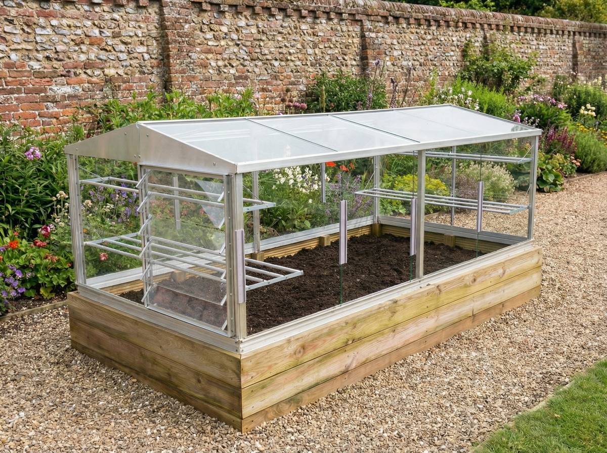 8ft x 4ft Large Cold Frame | Access Garden Products