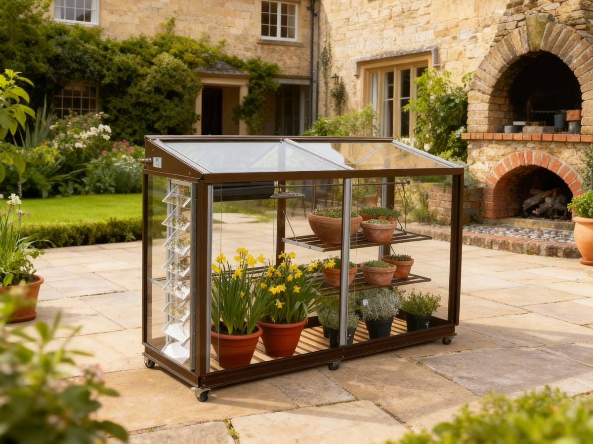 Long Portable Greenhouse on Wheels | Access Garden Products